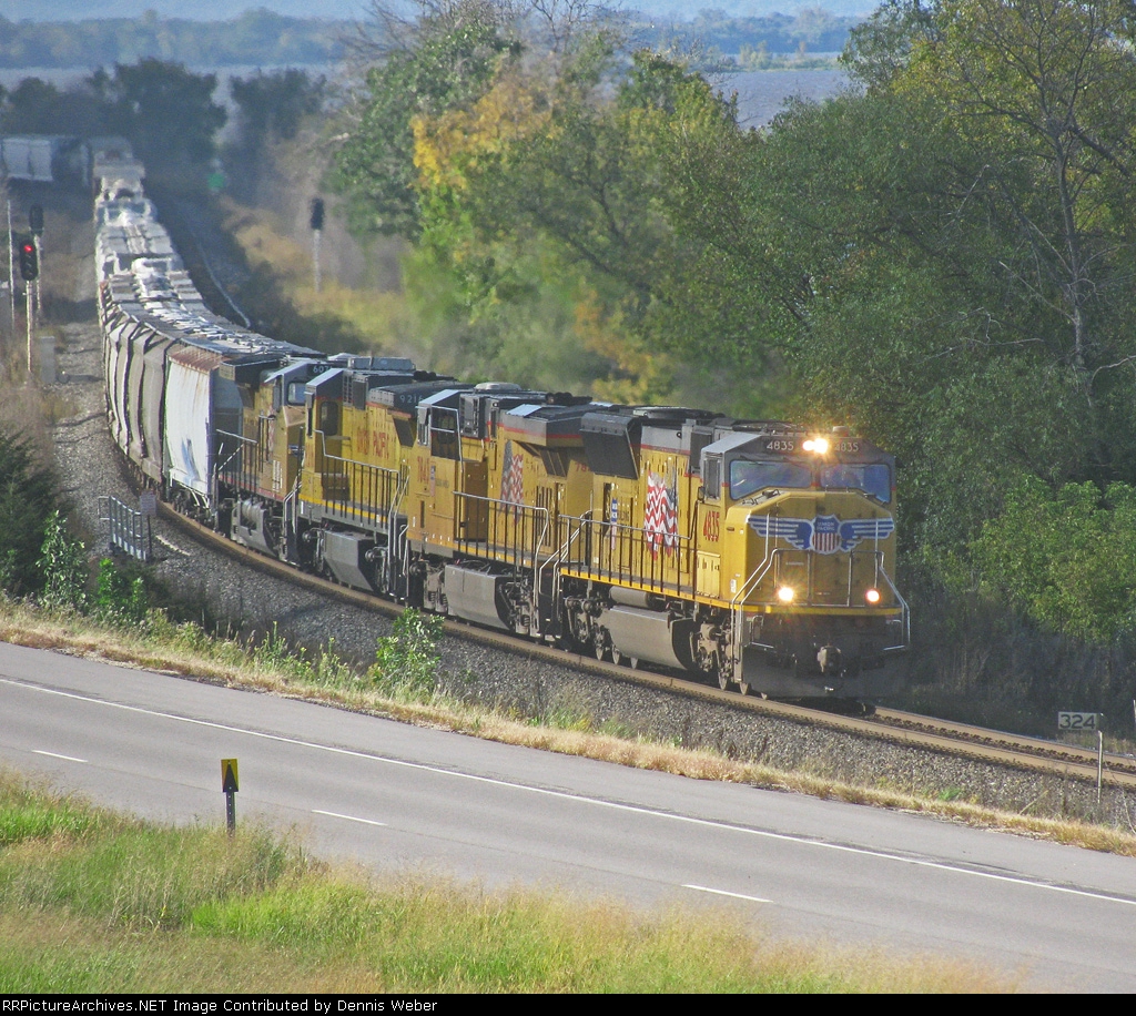 UP 4835, CP's River Sub.